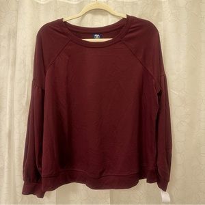 Route 66 | Sweaters | Nwt Route 66 Burgundywine Lightweight Pullover ...